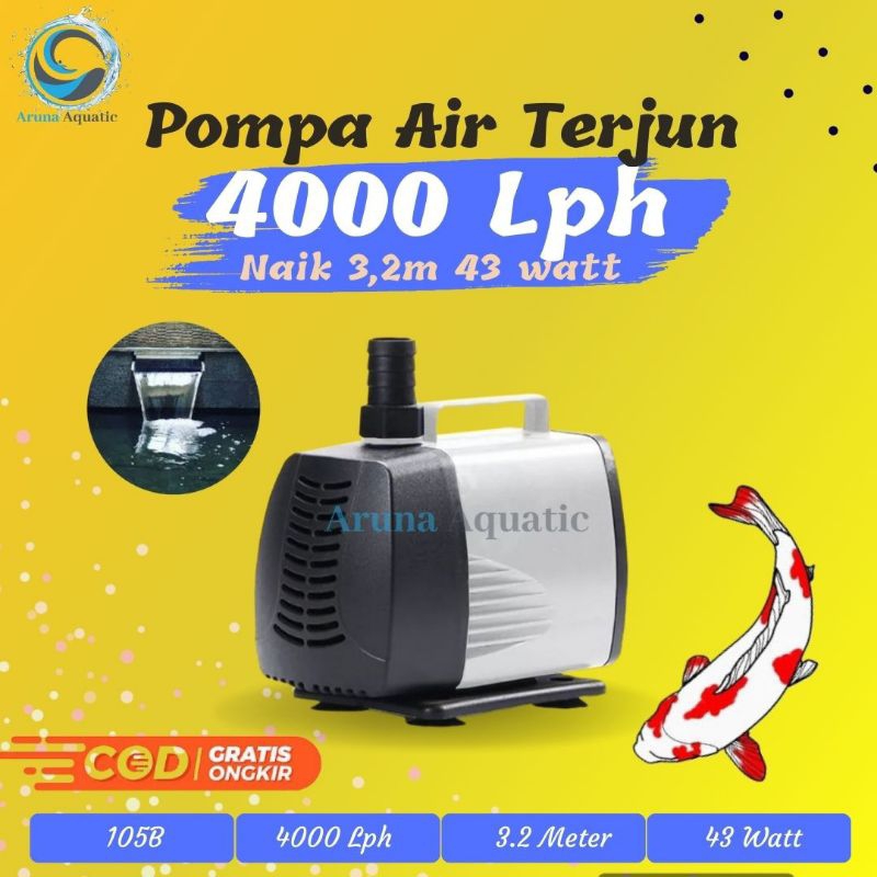 Jual POWER HEAD POMPA MESIN AIR TERJUN KOLAM HIDROPONIK LOW WATT ...