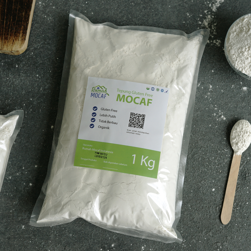 Jual Tepung Singkong Mocafine Gluten Free 1 KG - Kemasan Ekonomis ...