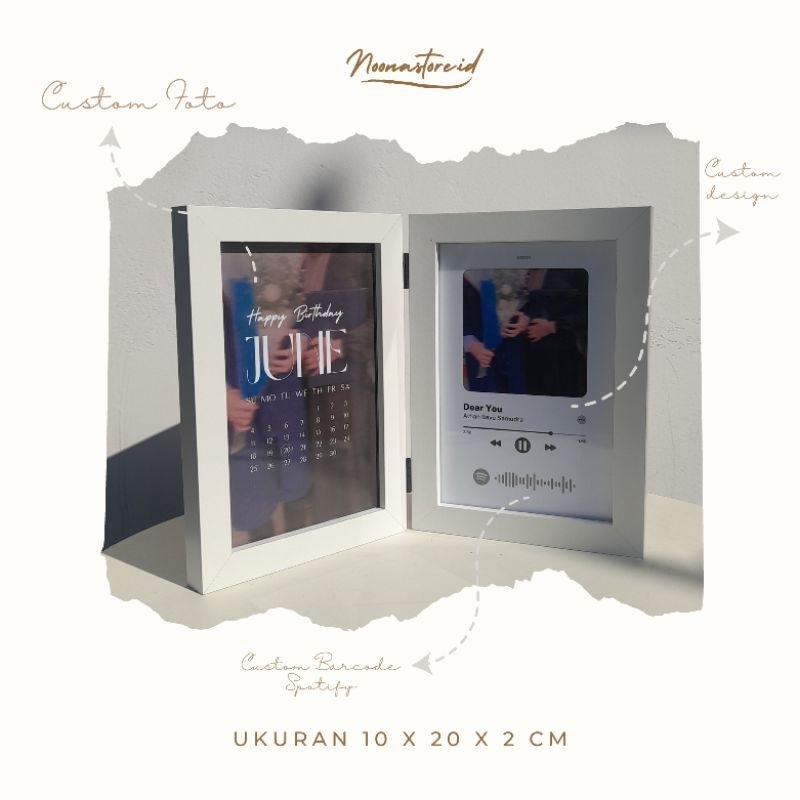 Jual Hadiah Ulang Tahun/Hadiah Annyversary/Hadiah Wisuda/Frame lipat ...
