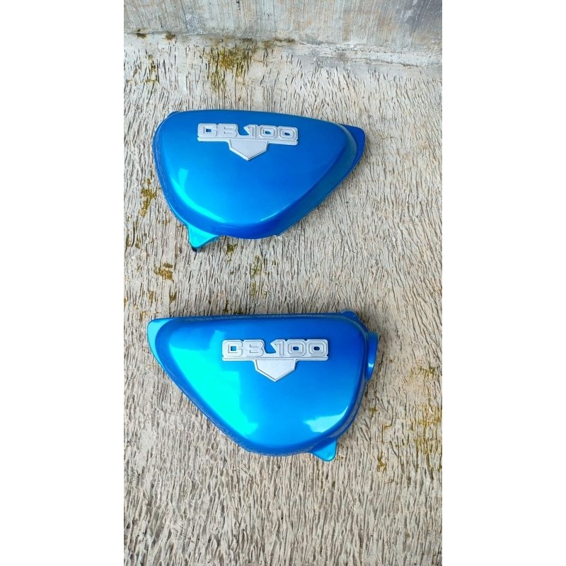 Jual Bok aki cb 100 tepong cb100 bahan plastik tebal biru | Shopee ...