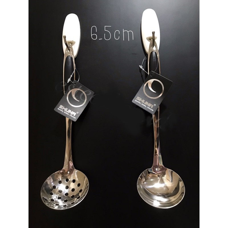 Jual SHUMA Sendok Sop Polos & Lubang 6,5cm, Sendok Sup Shabu - Soup ...