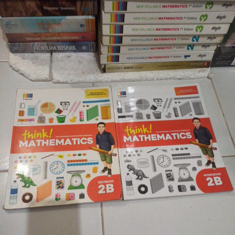 Jual THINK! MATHEMATICS, TEXTBOOK 2B, WORKBOOK 2B.1SET | Shopee Indonesia