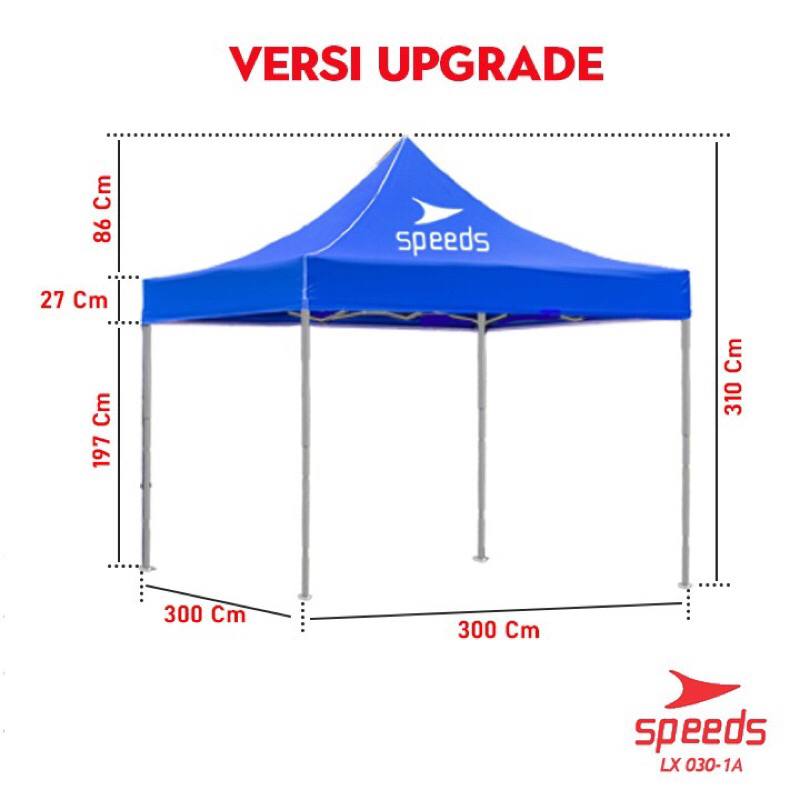 Jual TENDA BAZAR JUALAN TENDA SPEEDS LIPAT BONGKAR BAZAAR PAMERAN ...