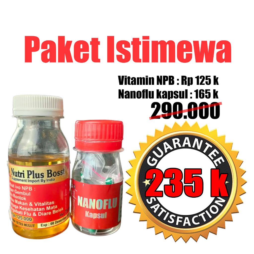 Jual Paket Nanoflu Vitamin NPB Untuk Kucing - Obat Flu Kucing | Shopee Indonesia