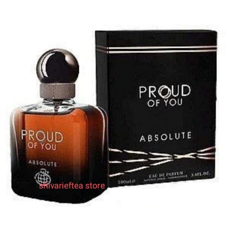 Jual Fragrance World Proud Of You Absolute For Unisex EDP 100ml ...