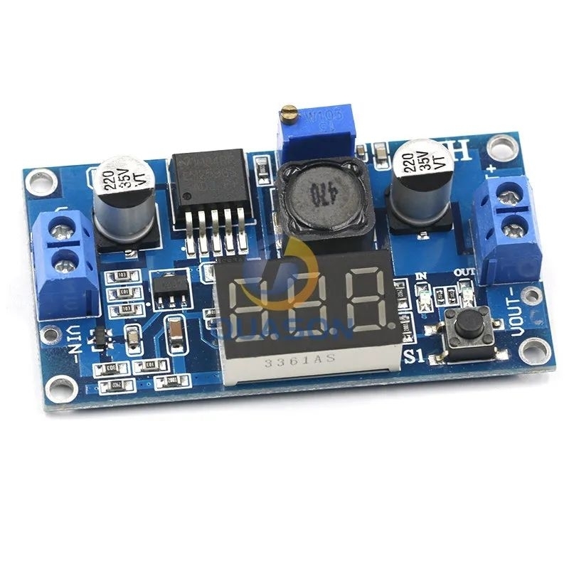 Jual DC-DC Adjustable Power Step-down Module LM2596 Buck LED Converter Board 4V-40V to 1.25V-37V ...