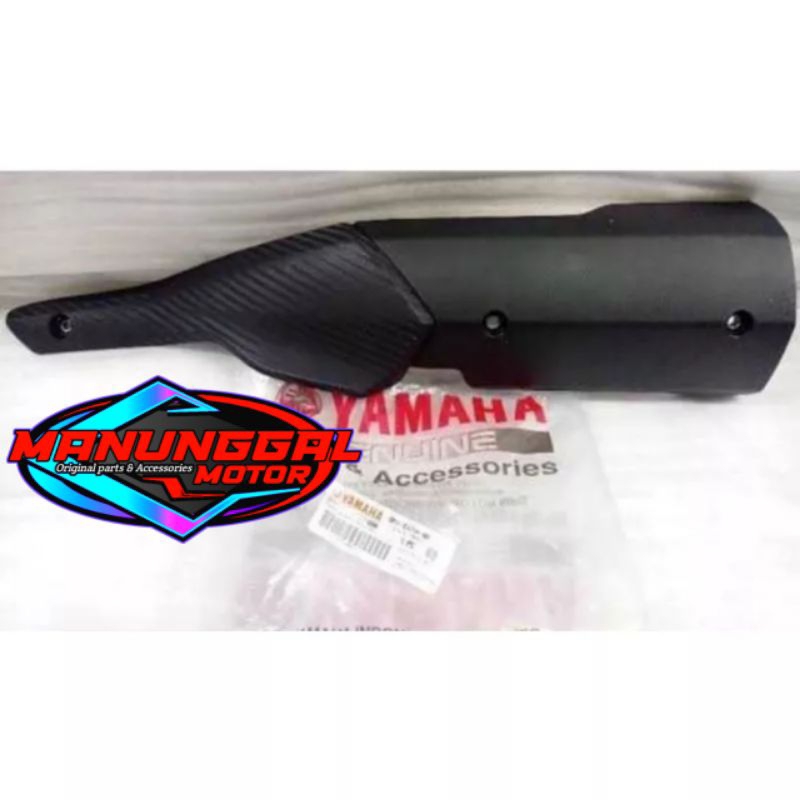 Jual Tameng Tutup Knalpot R15 R-15 VVA V3 Original Yamaha BK6-E4718-00 ...