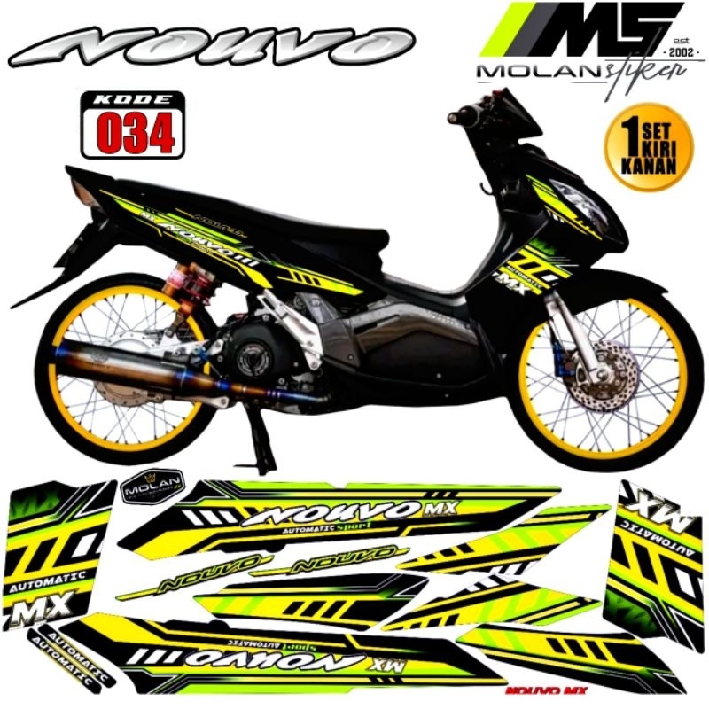 Jual Decal Sticker Striping Variasi Nouvo Z - Nouvo Mx - Yamaha Nouvo Z ...