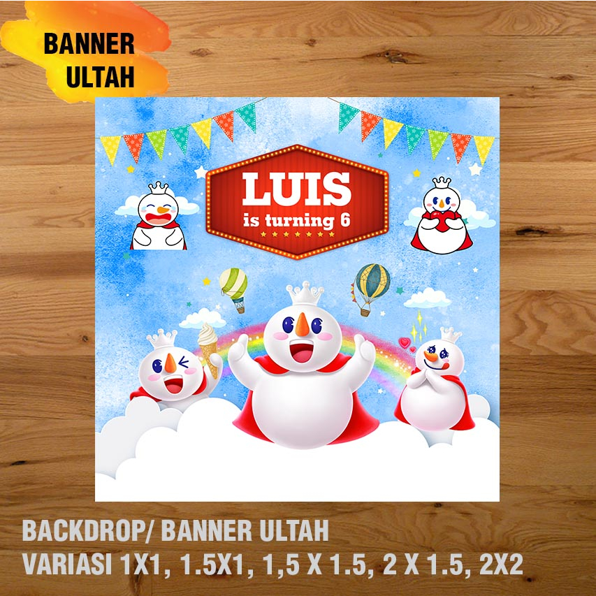 Jual MIXUE BANNER/ BACKDROP/ SPANDUK ULANG TAHUN UL-TAH | Shopee Indonesia