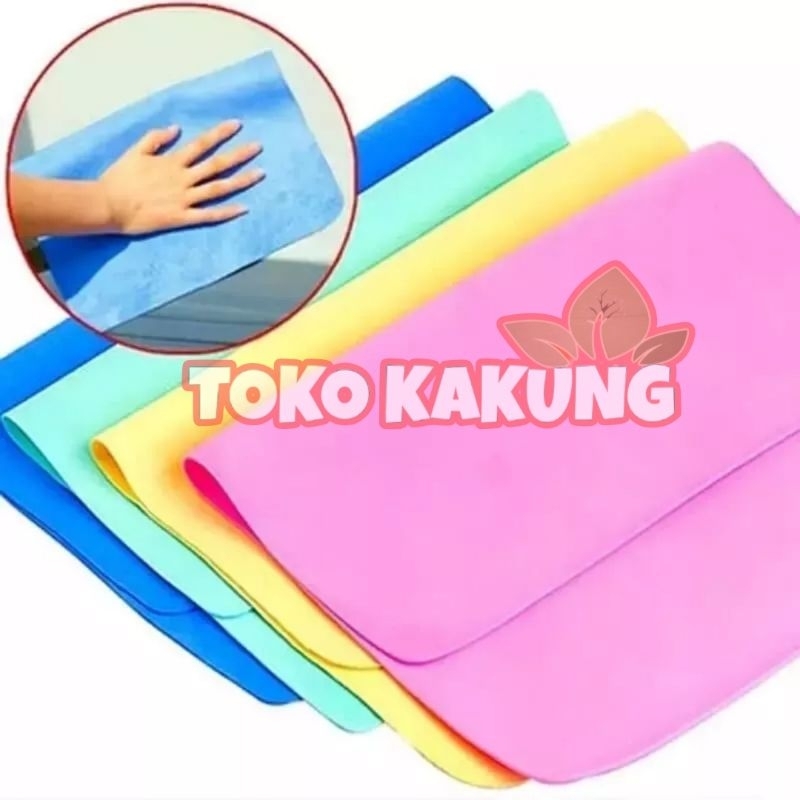 Jual KAIN LAP KANEBO - KAIN KANEBO JUMBO SERAT UKURAN 20X30 SERBAGUNA | Shopee Indonesia
