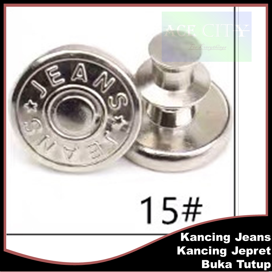 Jual Kancing Jeans, Kancing Bahan Metal Jeans, Button detchabel ...
