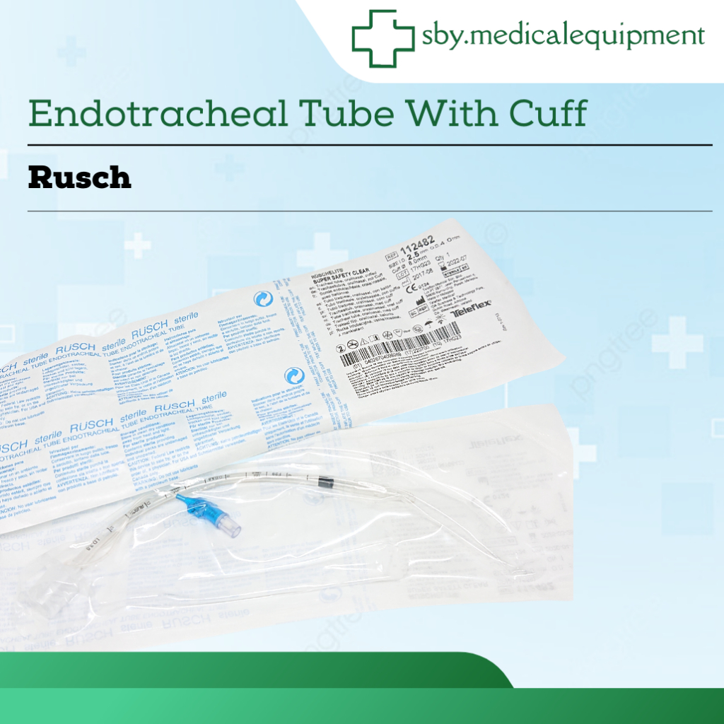 Jual Endotracheal Tube With Cuff Rusch Steril Ett Cuff Sterile | Shopee ...