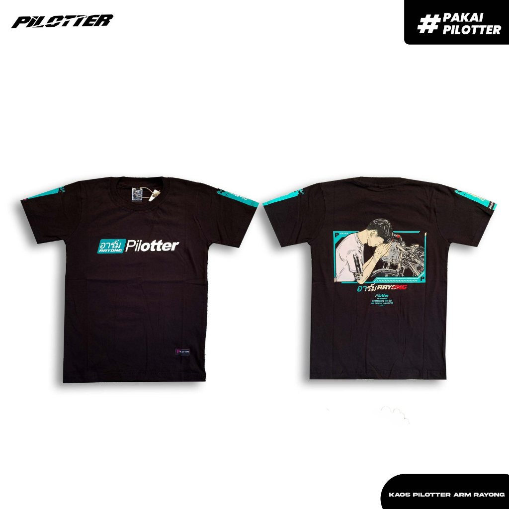 Jual KAOS PILOTTER ARM RAYONG X PILOTTER ORIGINAL KAOS PILOTTER ARM ...