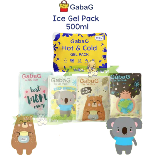 Jual PAKET GABAG ICE GEL PACK 500gr ISI 2 PCS(motif random sesuai stock ...