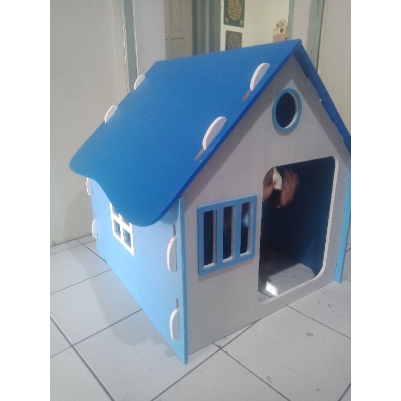 Jual kids house rumah rumahan kayu anak | Shopee Indonesia