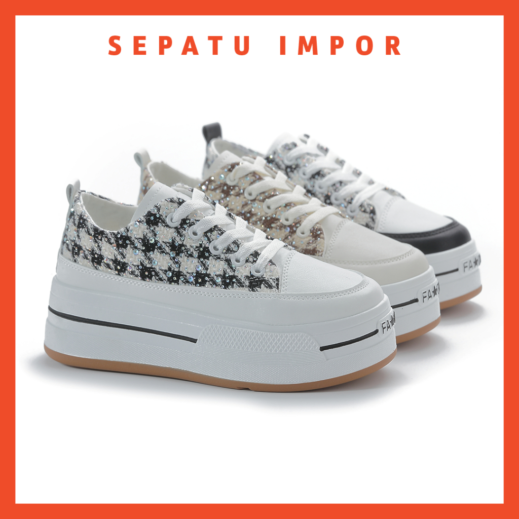 Jual Dokter Sepatu Import - Sepatu Sneakers Wanita Shoes Sporty Import ...