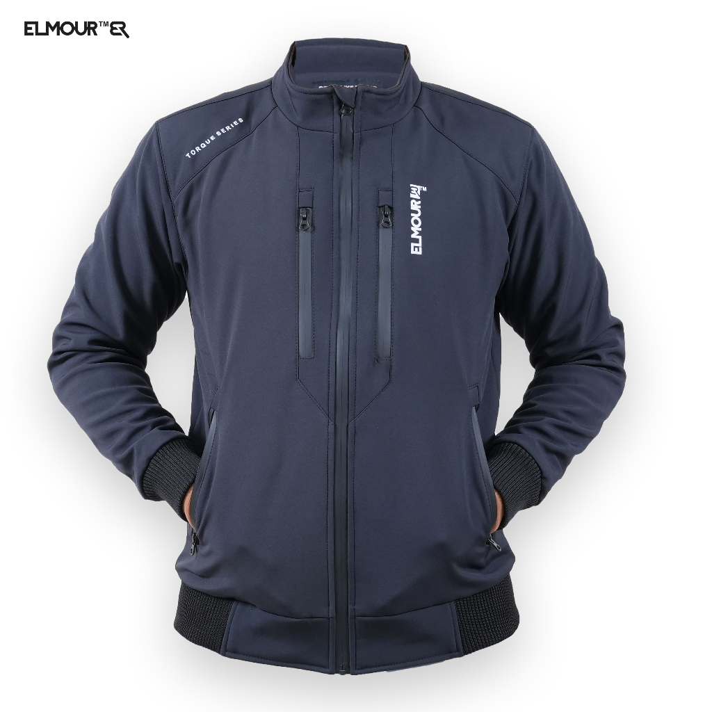 Jual Elmour Jaket Motor Windproof Torque Series Softshell Tahan Air Dan ...