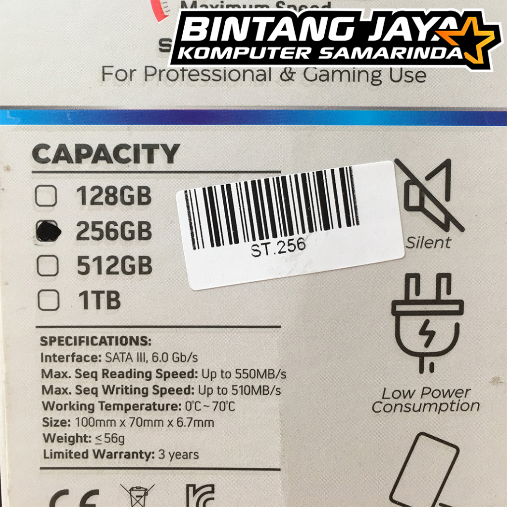 Jual SSD SATA III 2.5" Vurrion Drake 256GB | Shopee Indonesia