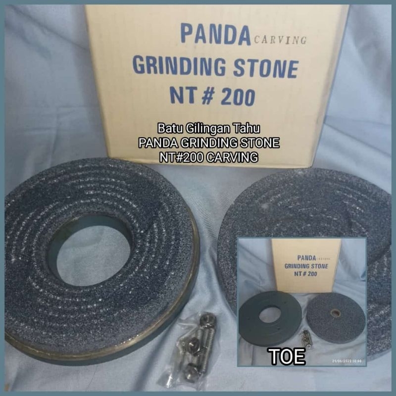 Jual BATU GILINGAN TAHU CAP PANDA GRINDING STONE CARVING NT#200 8 ...