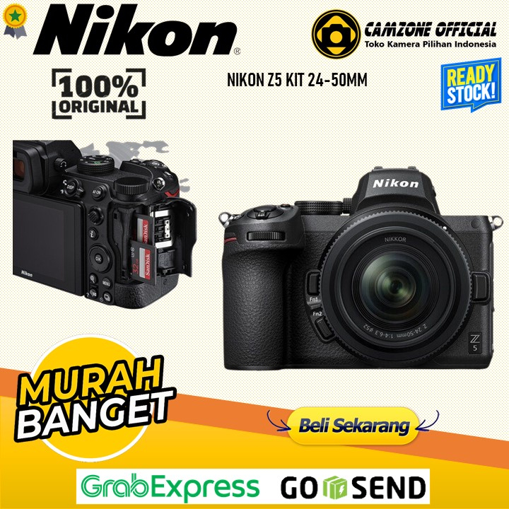 Jual Nikon Z5 Kit 24-50mm Mirrorless Digital Camera Nikon Z 5 GARANSI ...