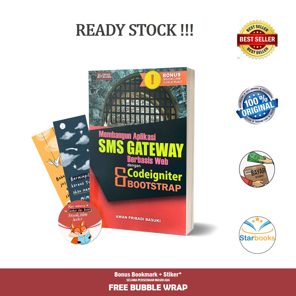 Jual BUKU MEMBANGUN APLIKASI SMS GATEWAY BERBASIS WEB CODEIGNITER DAN ... Jual BUKU MEMBANGUN APLIKASI SMS GATEWAY BERBASIS WEB CODEIGNITER DAN ...