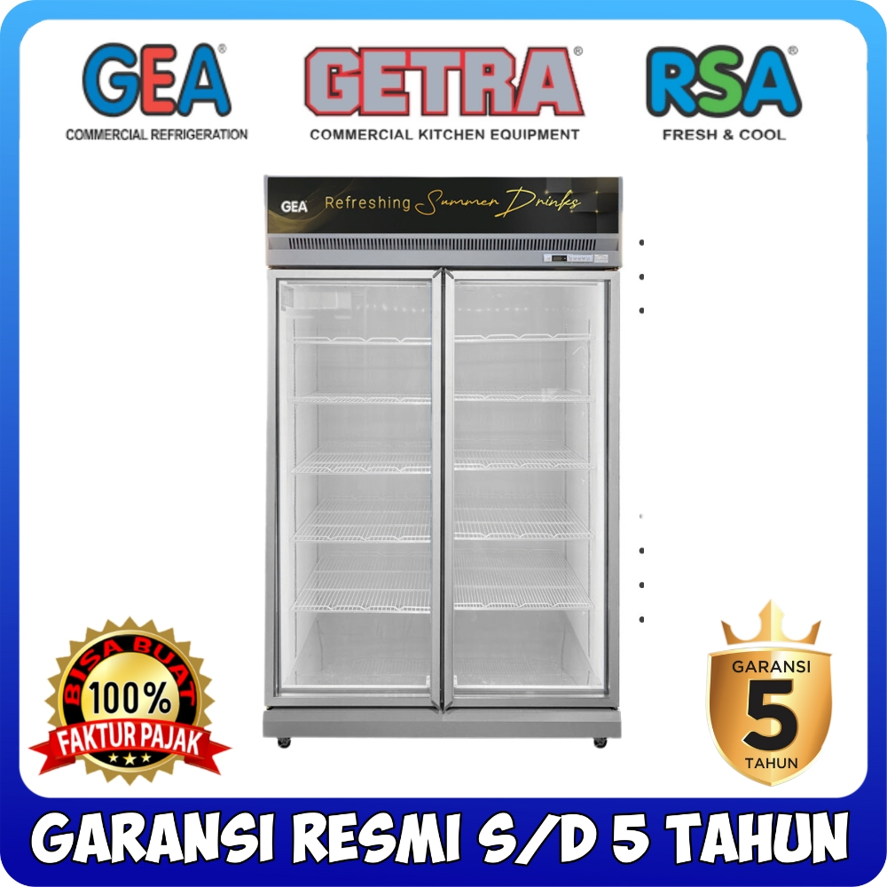 Jual DISPLAY COOLER GEA EXPO 1200 IC KULKAS MINUMAN KACA LOW E GLASS | Shopee Indonesia