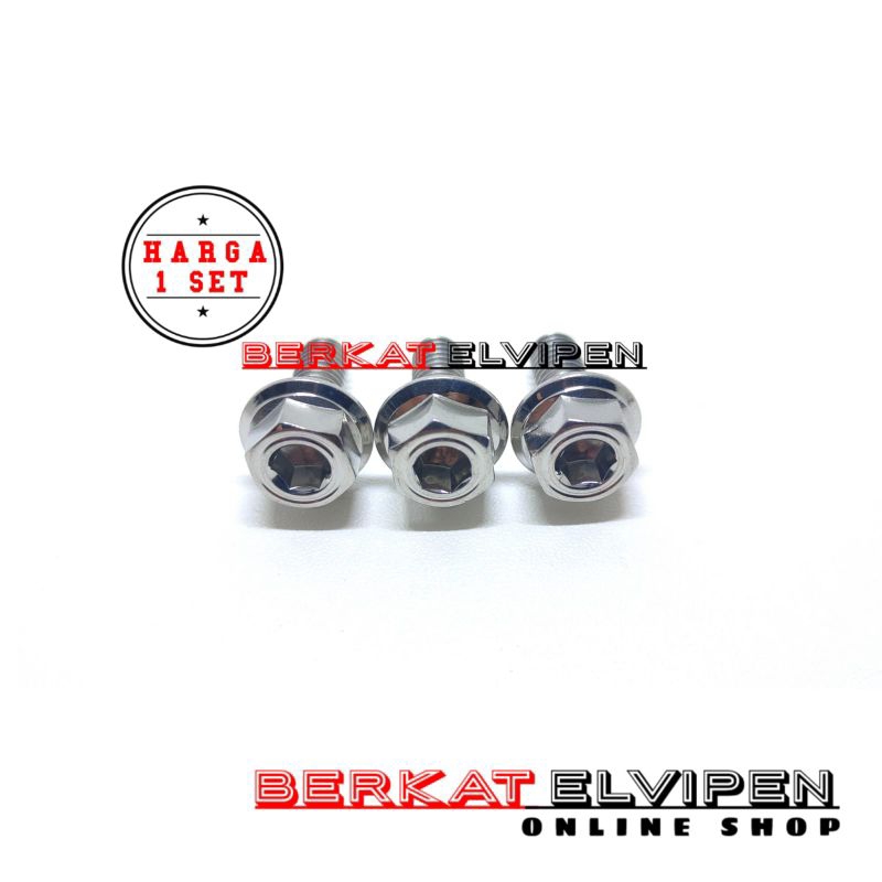 Jual Baut Probolt 2 Kunci Dudukan Cover Filter Pcx 160 Vario 160 Stainless Thailand | Shopee ...