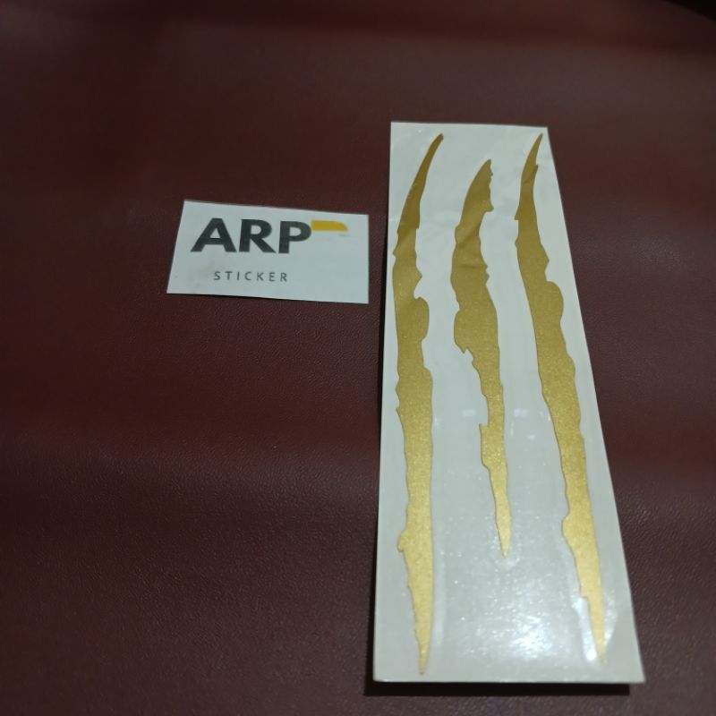 Jual STICKER STIKER CAKARAN MONSTER SCRATCH CAKAR MOTOR MOBIL CUTTING ...
