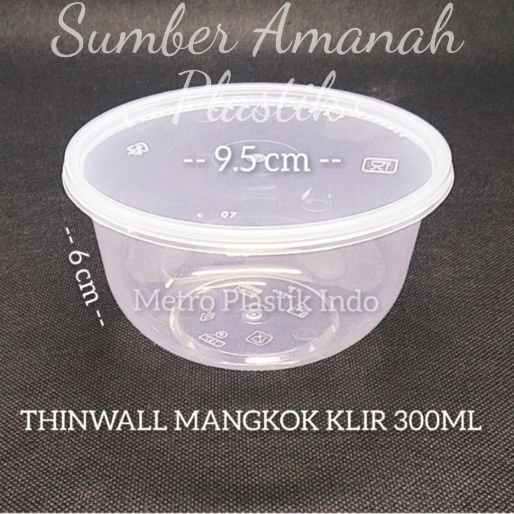 Jual Thinwall Klir 300ml Bowl | Mangkok Plastik 300 ml KLIR BOWL @25set ... Jual Thinwall Klir 300ml Bowl | Mangkok Plastik 300 ml KLIR BOWL @25set ...