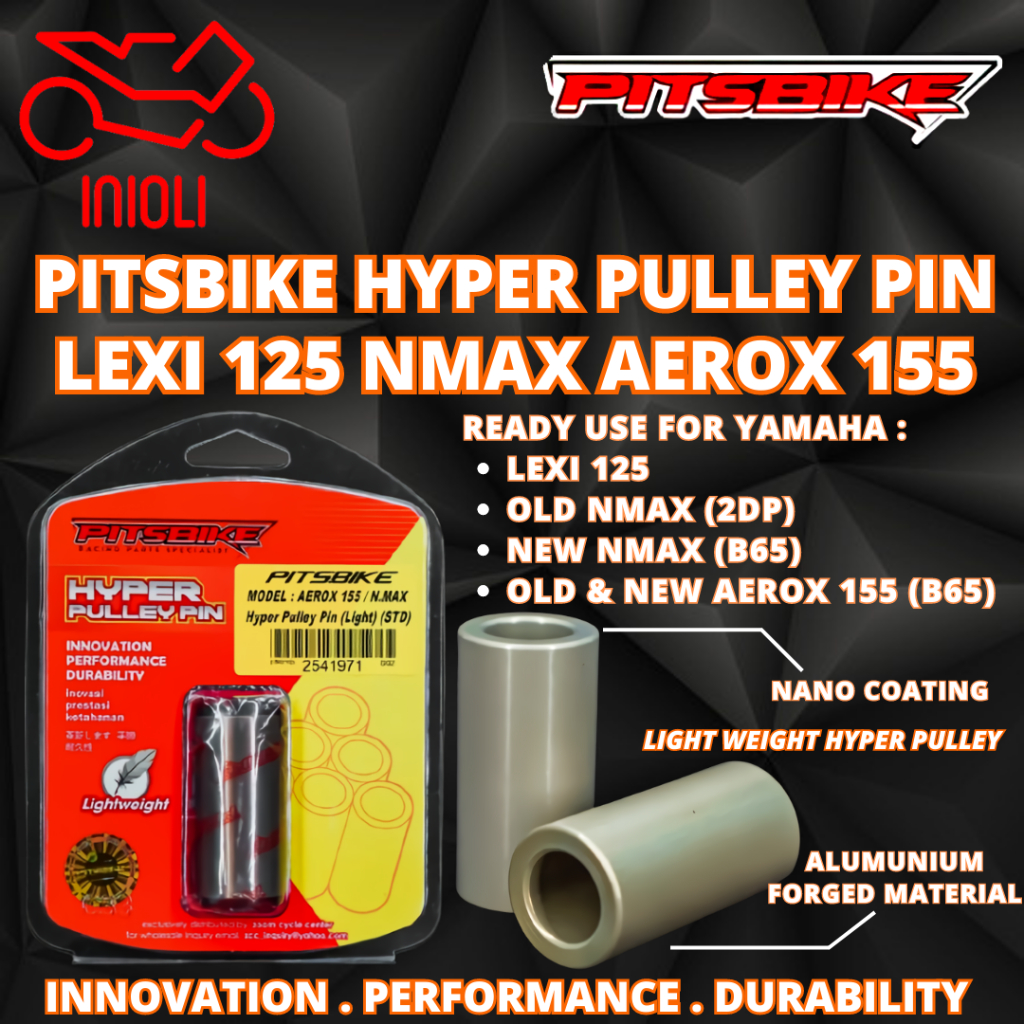Jual PITSBIKE HYPER PIN BOSHING CVT LEXI OLD NMAX NEW NMAX AEROX ...