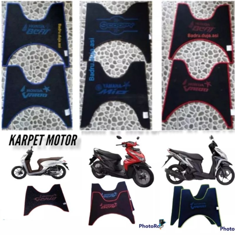 Jual Keset Motor Alas Motor Matic Pijakan Kaki Motor Karpet Motor ...