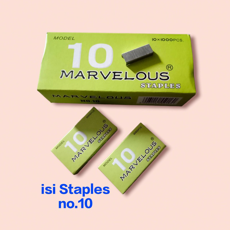 Jual Refill/Isi Staples no 10 Murah Berkualitas Stapler | Shopee Indonesia