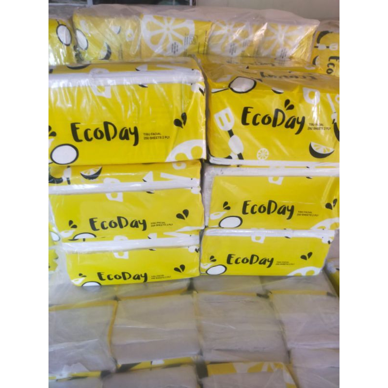 Jual paket BUNDLING tisu ecoday 250sheet isi 4 pcs | Shopee Indonesia