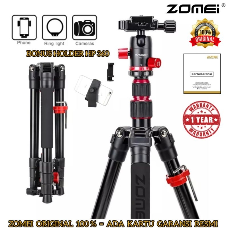 Jual ZOMEI M5 Profesional Tripod Traveling Ball Head for Kamera DSLR ...