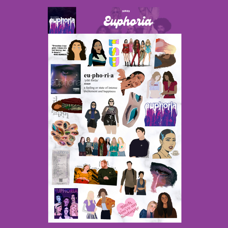 Jual Euphoria Sticker Sheet | Shopee Indonesia