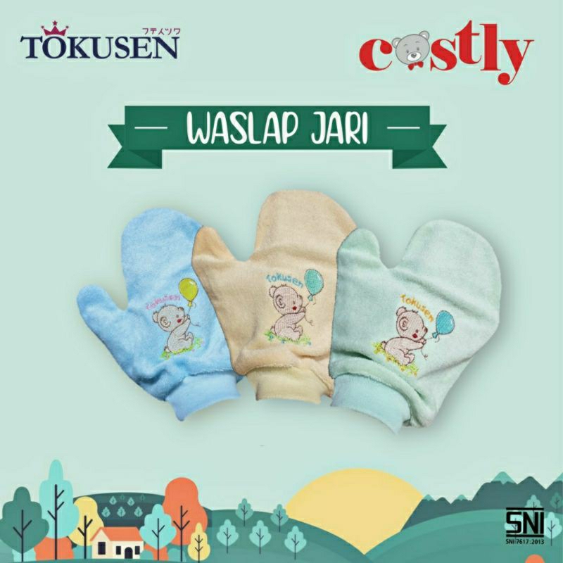 Jual Washlap | Waslap isi 1 pc | Lap Mandi Bayi | Baby | SNI | Tokusen ...