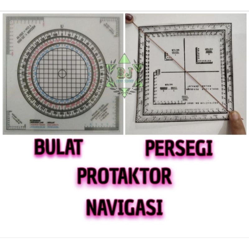 Jual Protaktor Navigasi #protektor Navigasi #protaktor Protektor Bulat ...