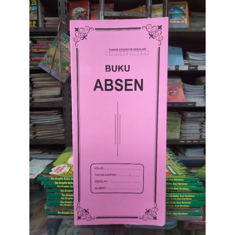 Jual Buku Absensi Daftar Hadir Shopee Indonesia 