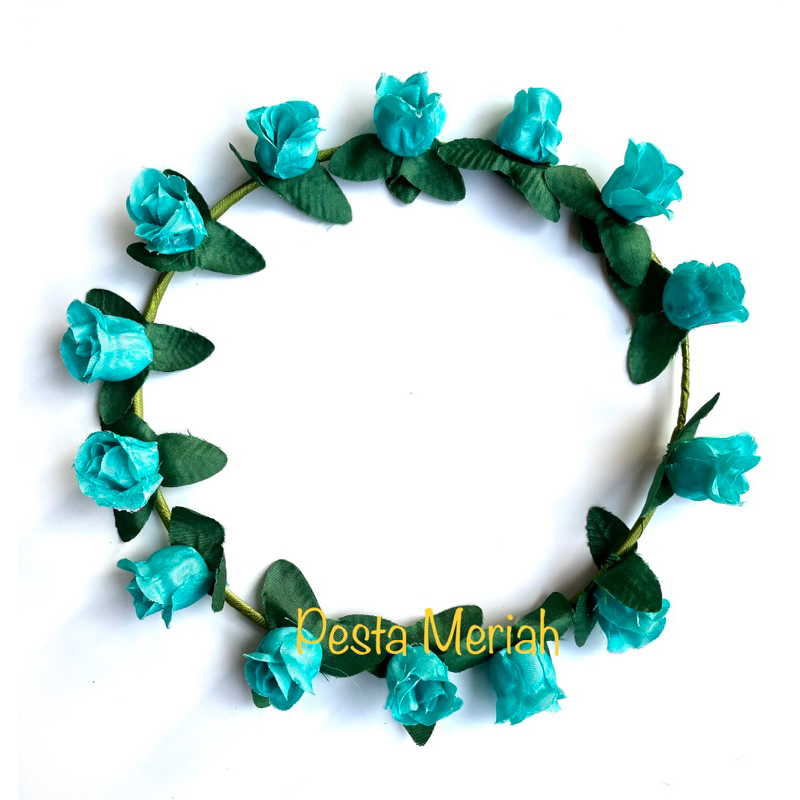 Jual MAHKOTA BUNGA / FLOWER CROWN / BRIDAL SHOWER CROWN/ MAHKOTA BRIDAL ...