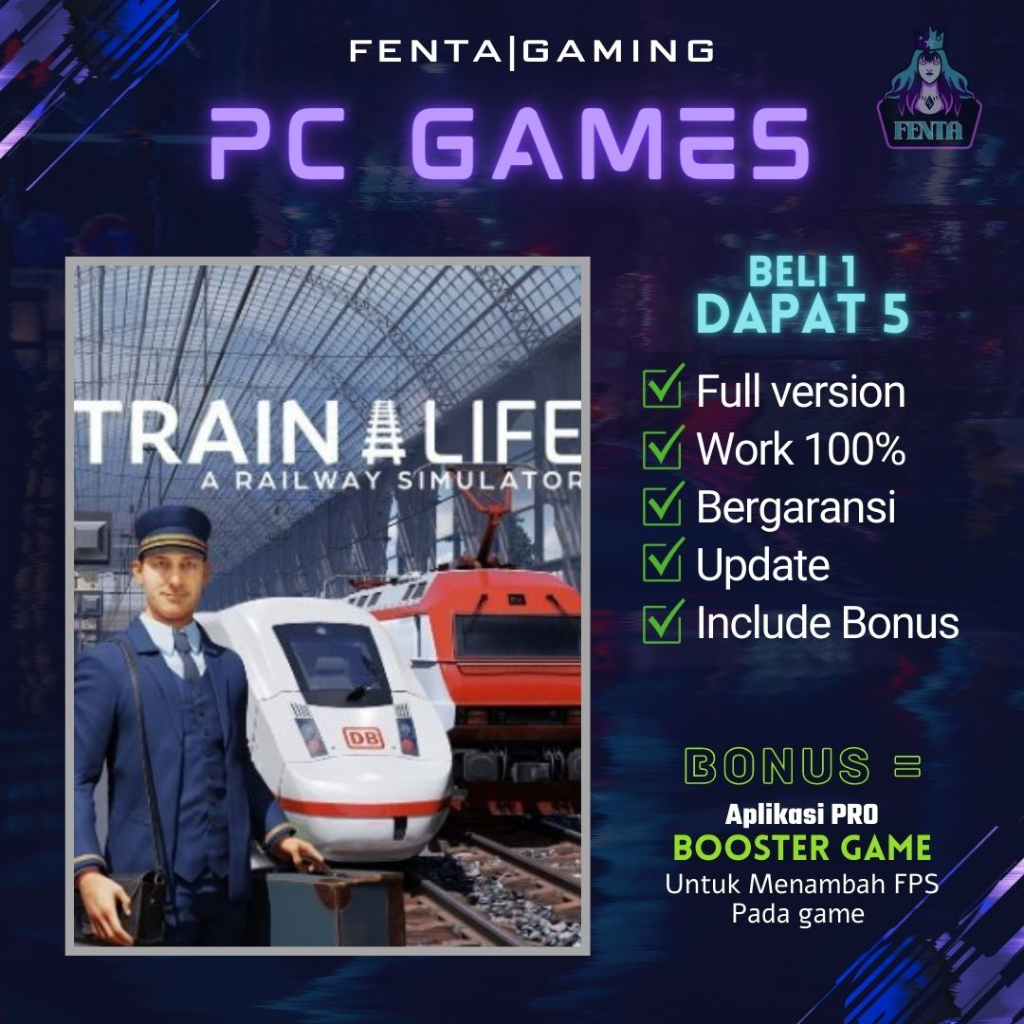 Jual TRAIN LIFE A RAILWAY SIMULATOR - GAME PC - GAME LAPTOP | Shopee ...
