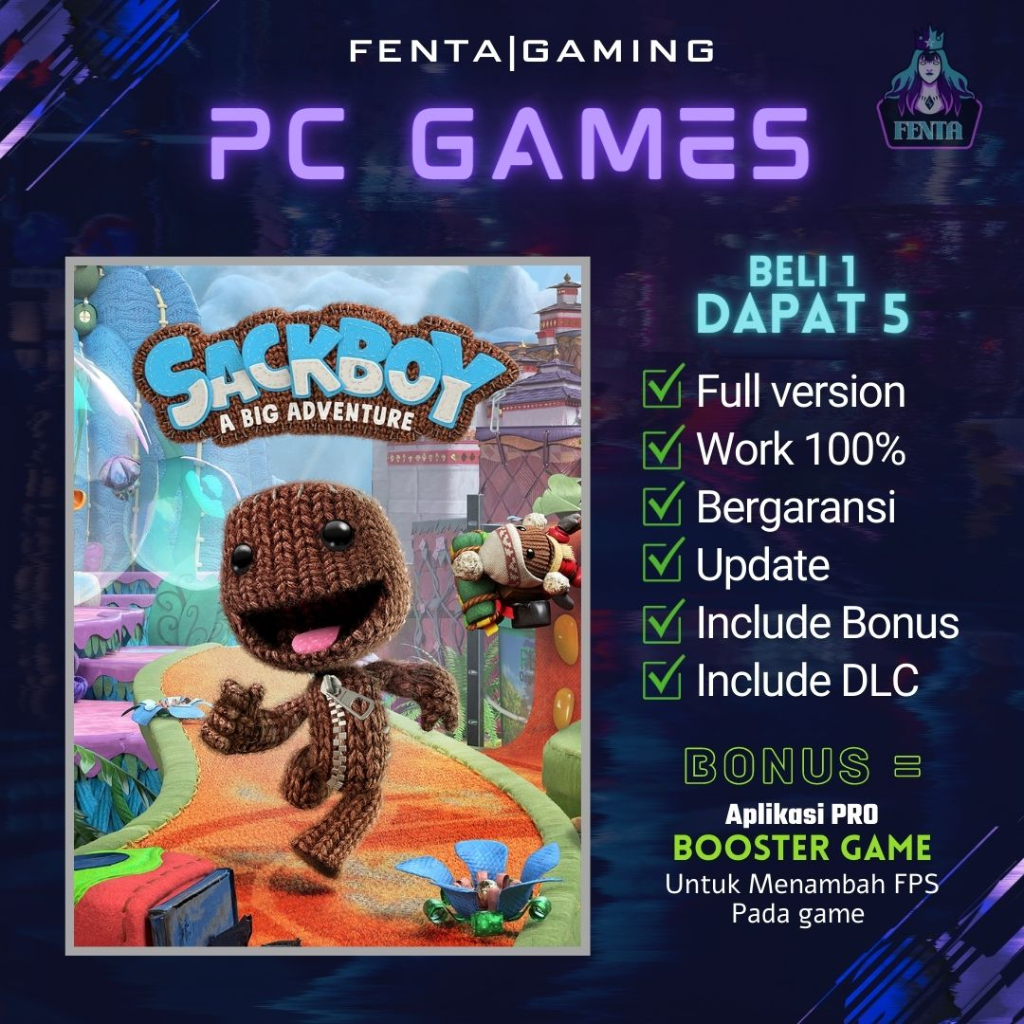 Jual SACKBOY A BIG ADVENTURE - GAME PC - GAME LAPTOP | Shopee Indonesia