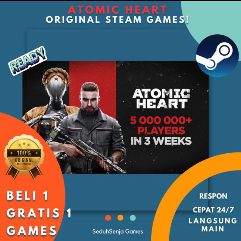 Jual Atomic Heart Premium Edition PC Steam Original | Shopee Indonesia