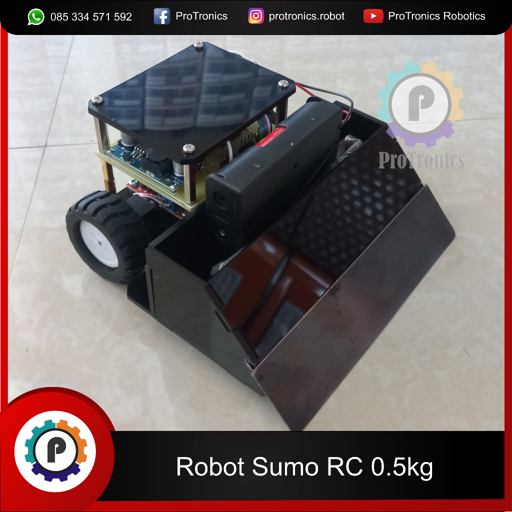 Jual Robot Sumo RC 0.5 Kg 500 Gram Wireless | Shopee Indonesia