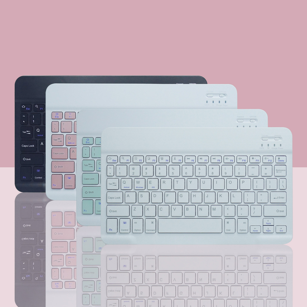 Jual ONESOS Keyboard Wireless Hp Tab Laptop Smart TV Slim Design Untuk ...