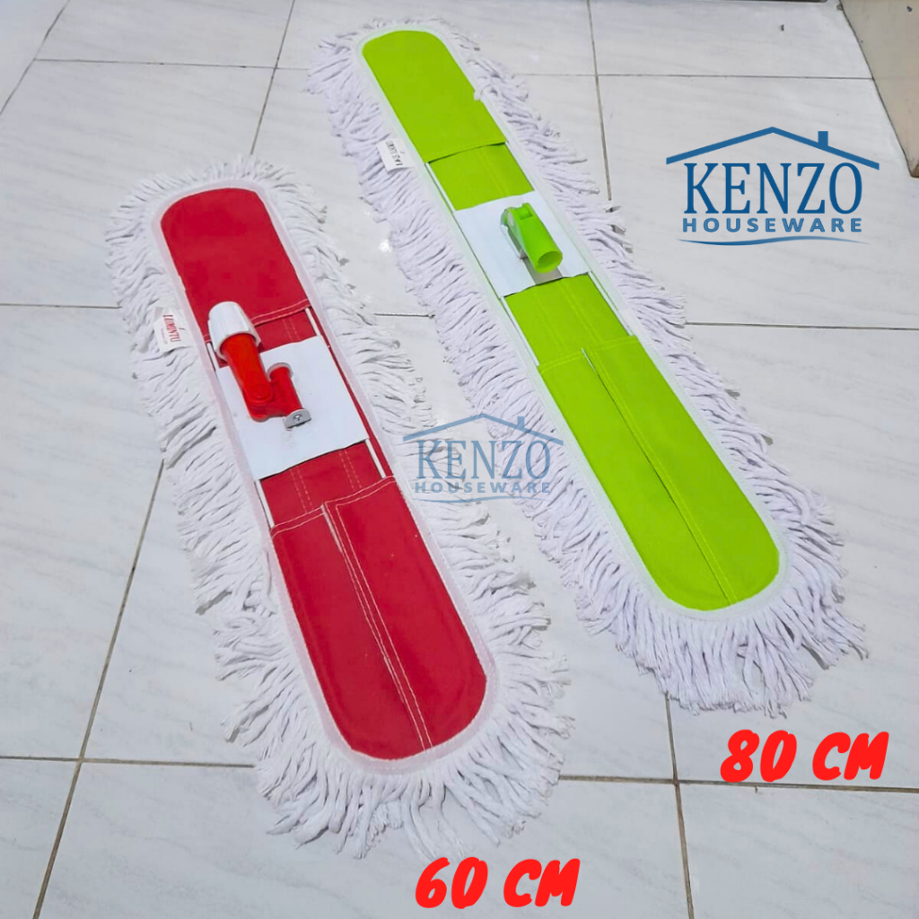 Jual Pel Lobi 60 80 CM Lobby Duster Cutton Mop Pel Panjang Besar Kantor ...