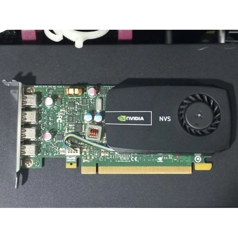 Jual VIDEO CARD VGA NVS 510 2GB DDR3 128bit Profesional render desain 4K suport 4 display ...