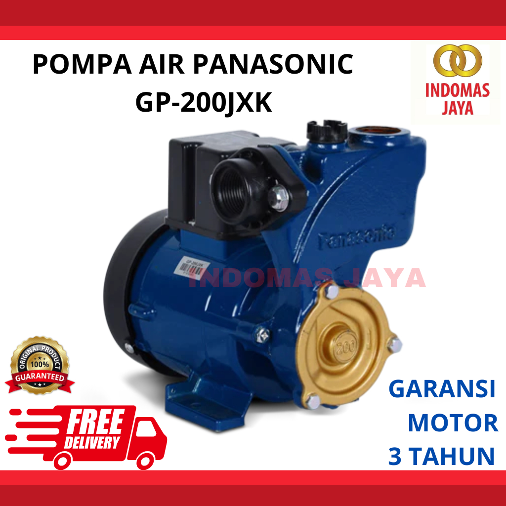 Jual POMPA AIR PANASONIC GP 200 JXK / Pompa panasonic gp 200 jxk Pompa ...