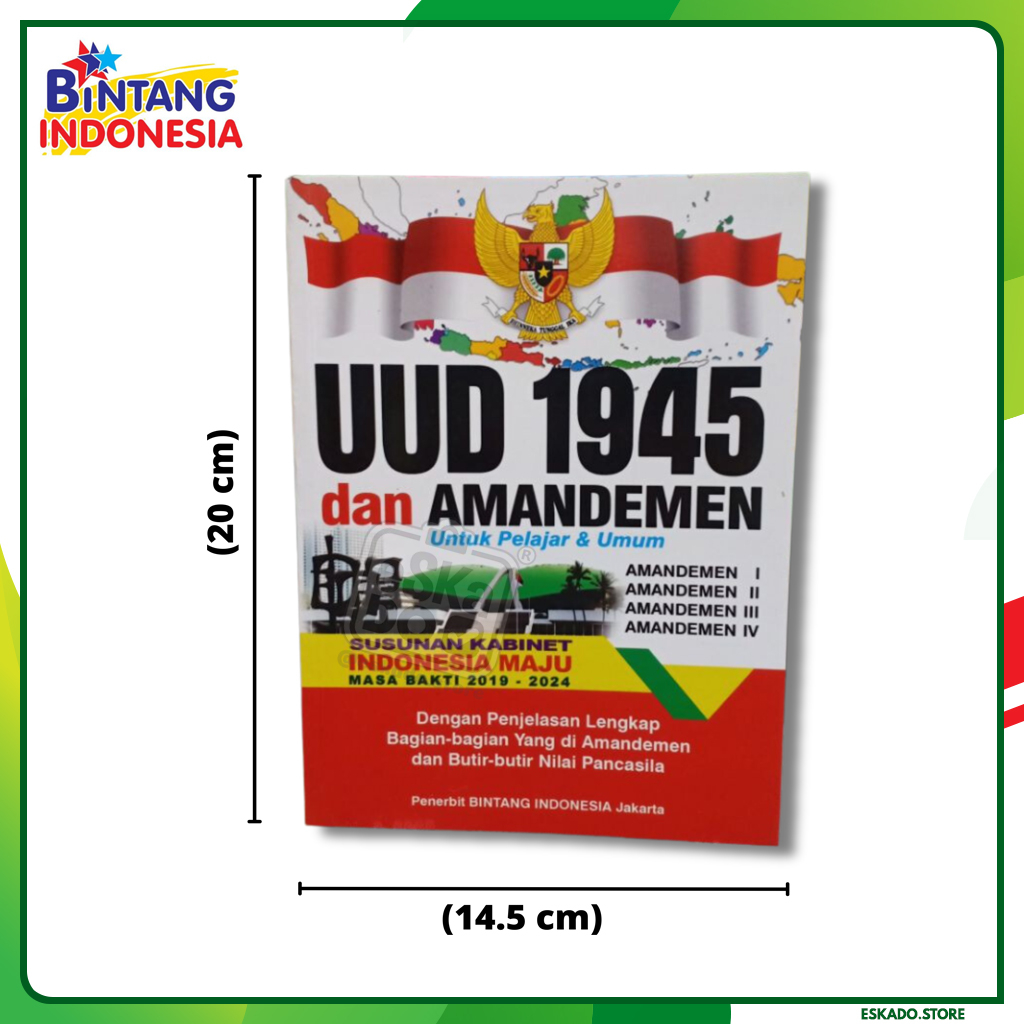 Jual Buku Undang Undang Dasar 1945 Dan Amandemen Buku Uud 1945 Shopee Indonesia 