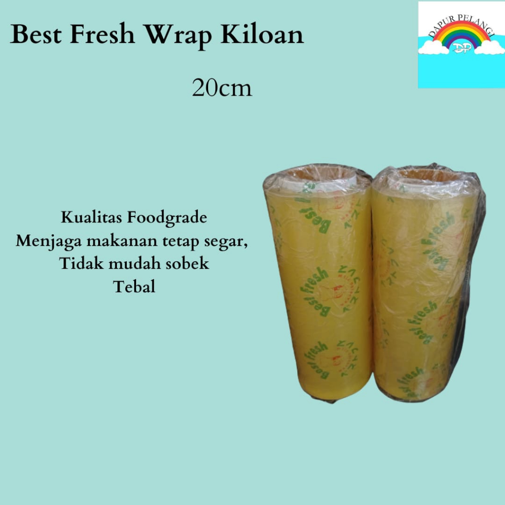 Jual Plastik Wrapp Makanan/Wrapping/Best Fresh Wrap Kiloan 30cm ...