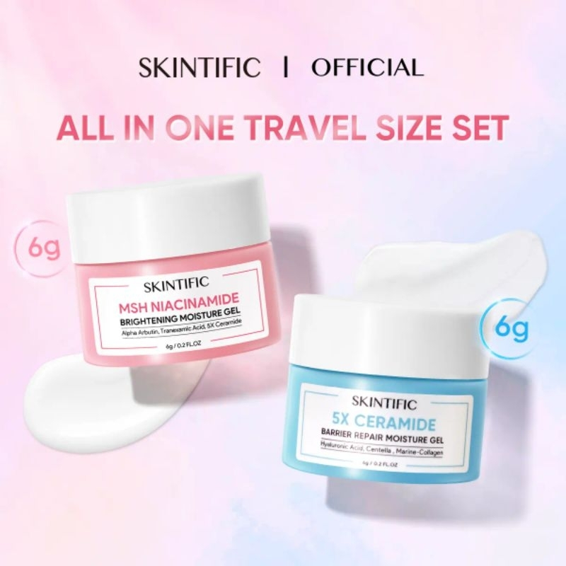 Jual SKINTIFIC 5X Ceramide Barrier Repair Moisture Gel Travel size ...